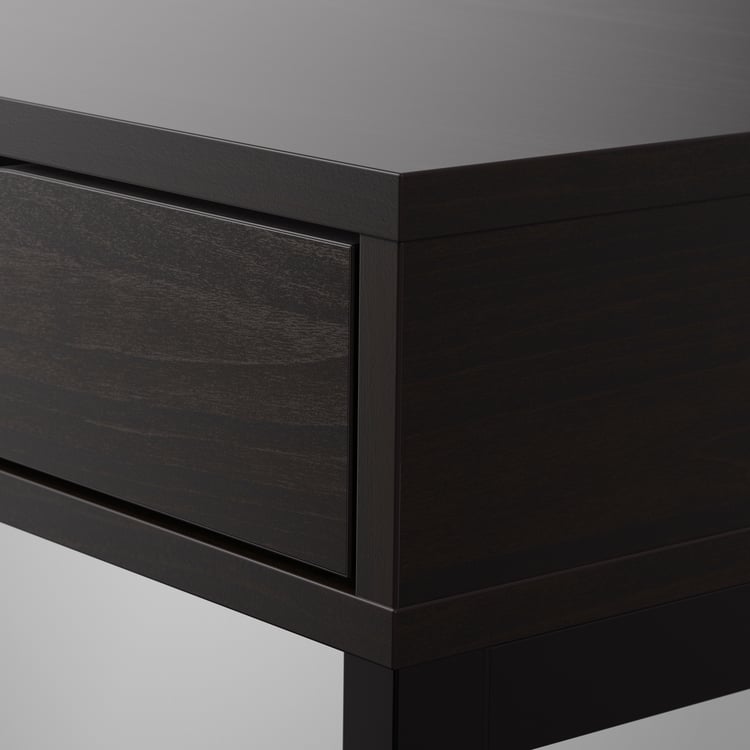 ALEX desk, black-brown, 132x58 cm - IKEA