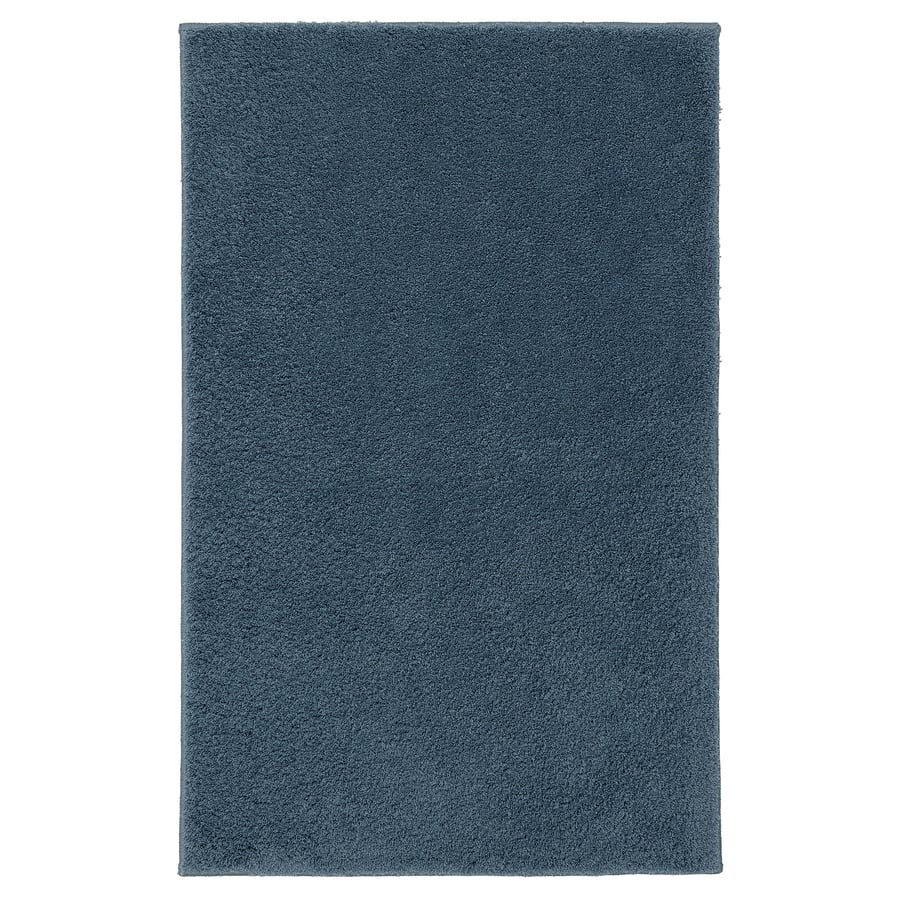 BACKMÅRA bath mat, dark grey-blue, 50x80 cm - IKEA
