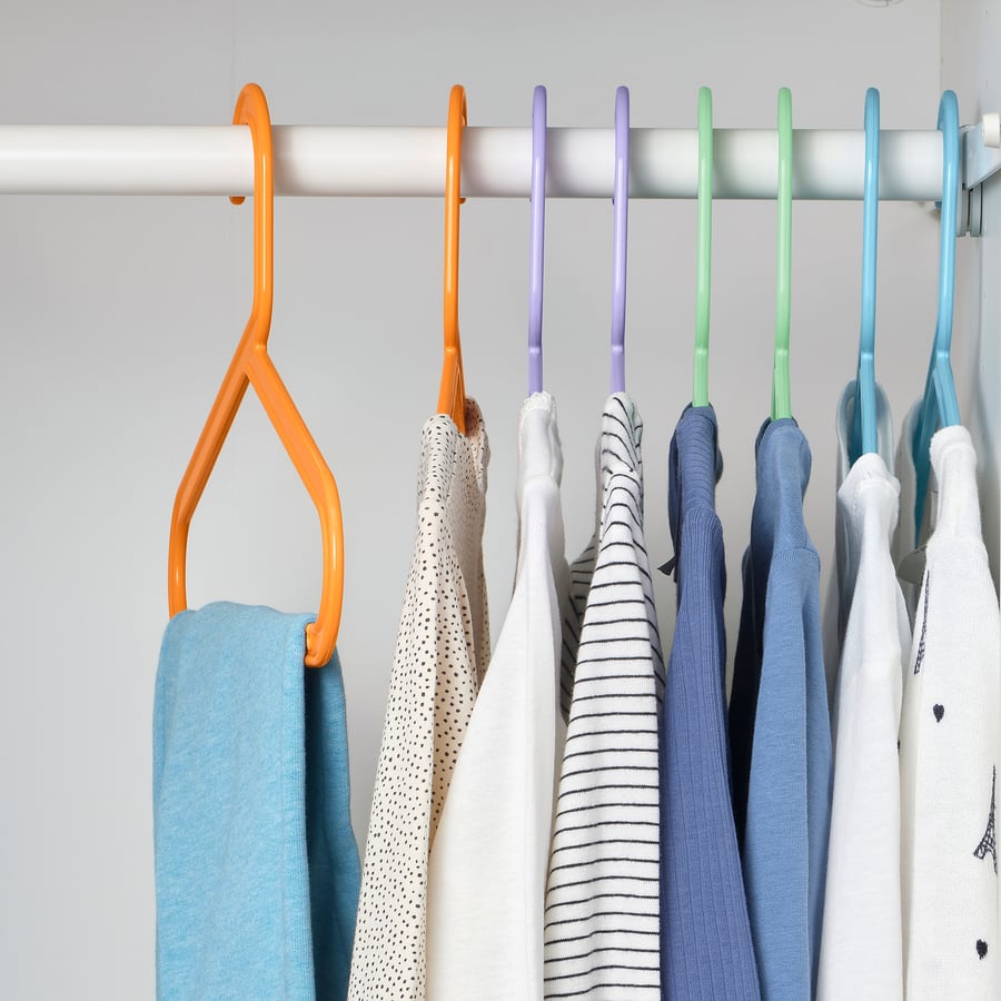 BAGIS children's coat-hanger, mixed colours - IKEA