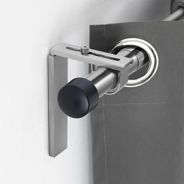 BETYDLIG wall/ceiling bracket, silver-colour - IKEA