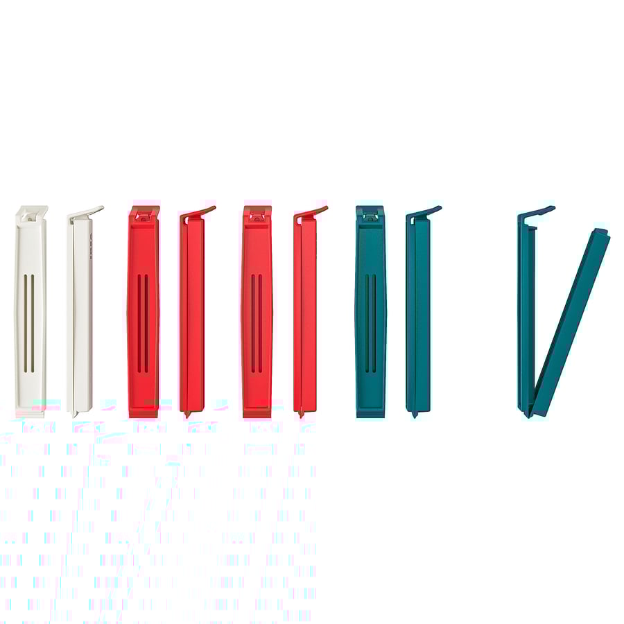 BEVARA Sealing clip, mixed colours - IKEA