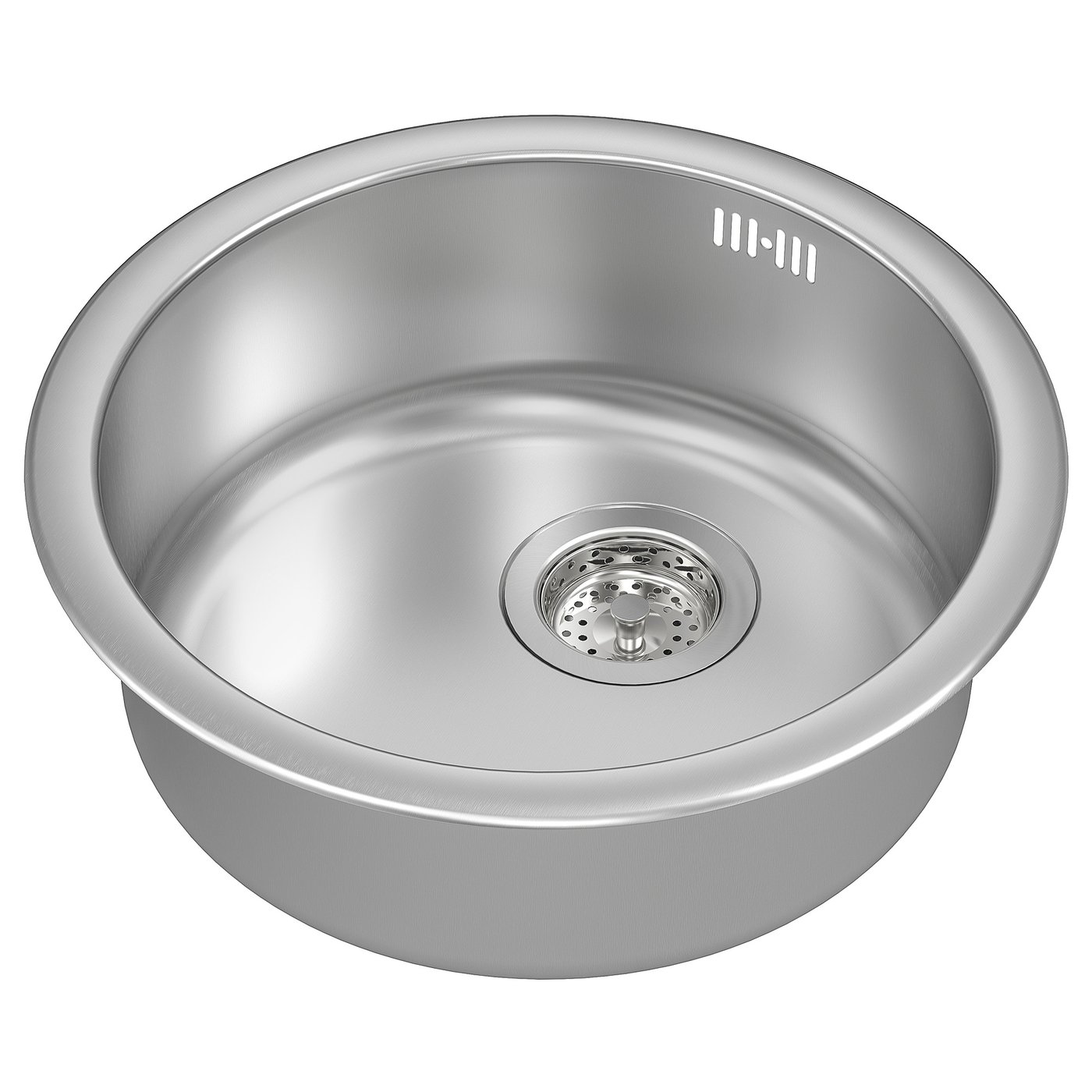 BOHOLMEN inset sink, 1 bowl, stainless steel, 45 cm - IKEA