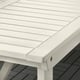 BONDHOLMEN table, outdoor, white/beige, 235x90 cm - IKEA