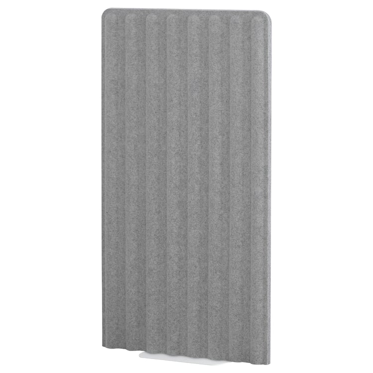 EILIF screen, freestanding, grey/white, 80x150 cm - IKEA