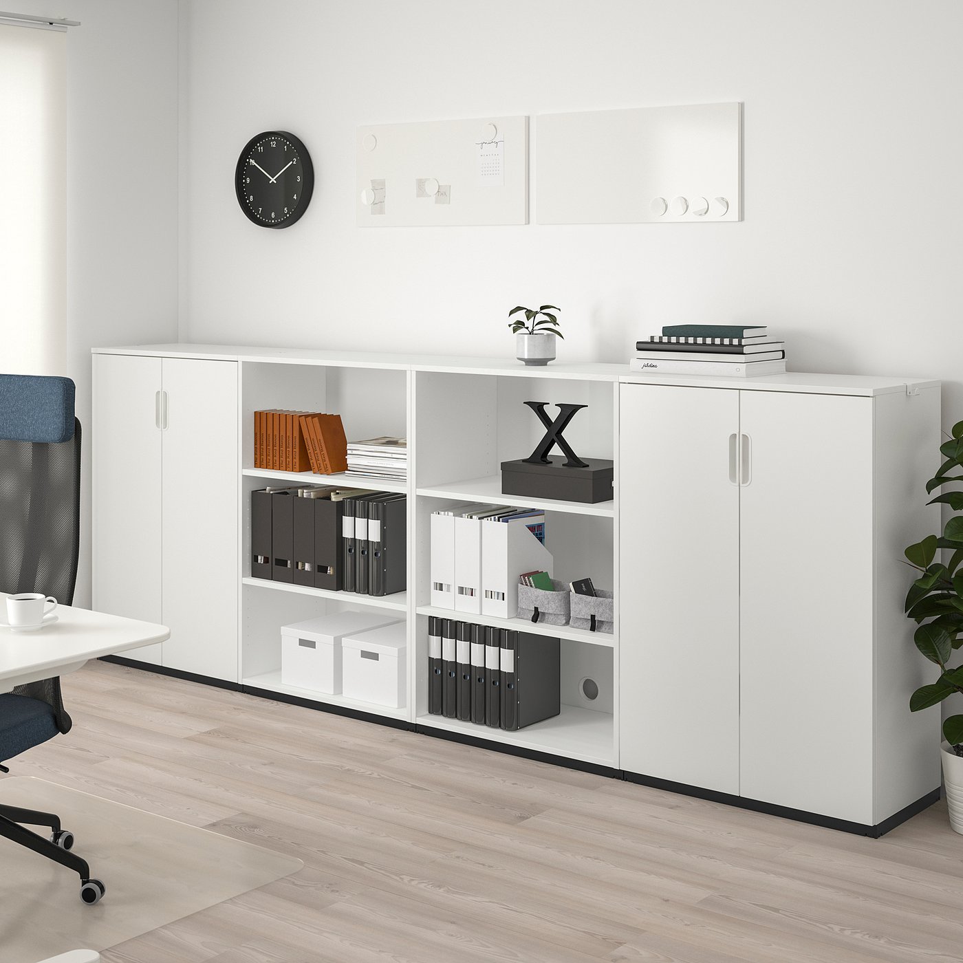 GALANT Storage combination, white, 320x120 cm - IKEA