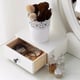 HEMNES dressing table with mirror, white, 100x50 cm - IKEA