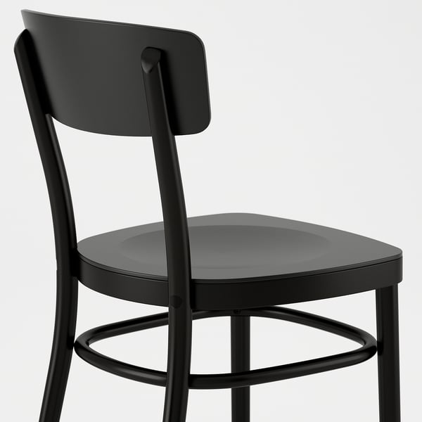 IDOLF chair, black - IKEA