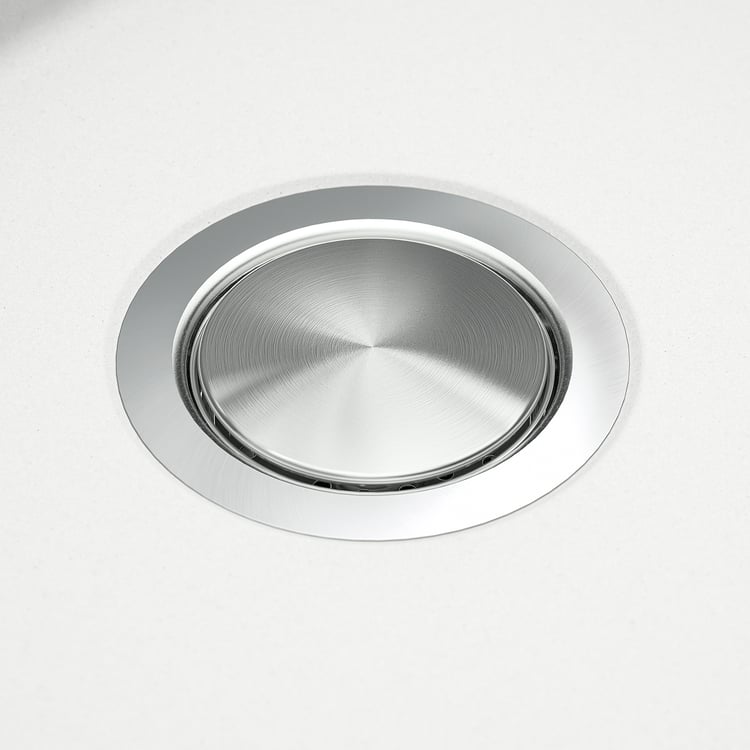 KILSVIKEN inset sink, 1 bowl, white/quartz composite, 56x46 cm - IKEA