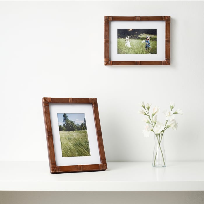 KLIBBAL frame, brown, 21x30 cm - IKEA