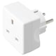 KOPPLA EU travel adapter, earthed/white - IKEA