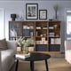 LANESUND storage combination, grey-brown, 242x37x152 cm - IKEA