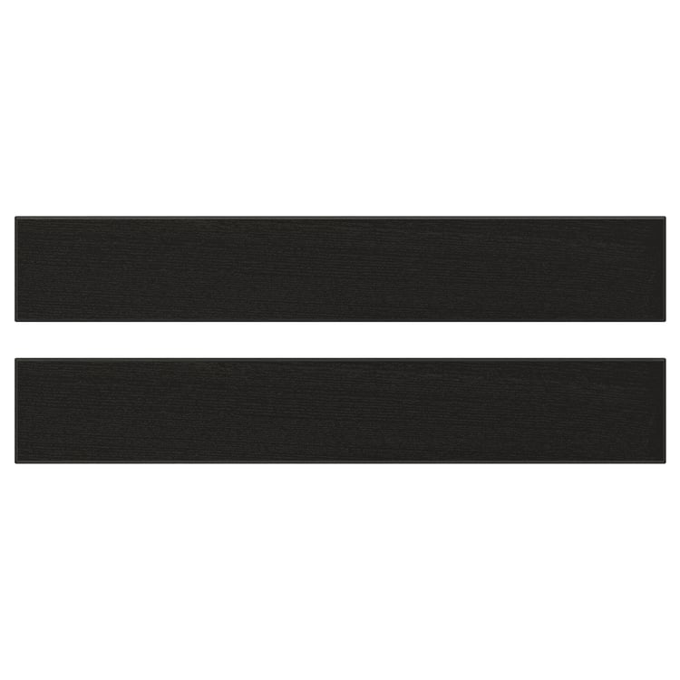 LERHYTTAN drawer front, black stained, 60x10 cm - IKEA