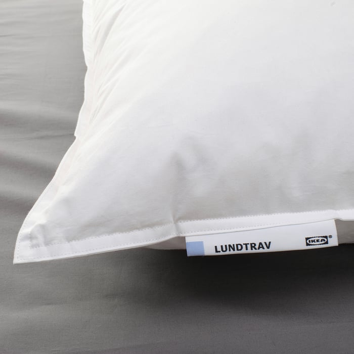 LUNDTRAV pillow, low, 50x80 cm - IKEA