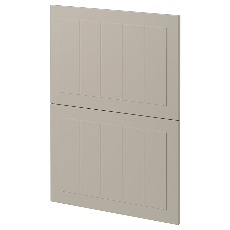 METOD 2 fronts for dishwasher, Stensund beige, 60 cm - IKEA