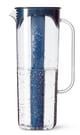 MOPPA jug with lid, dark blue/transparent, 1.7 l - IKEA