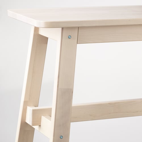 NORRÅKER bench, birch, 103 cm - IKEA