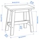 Buy NORRÅKER Stool, birch, 45 cm - IKEA