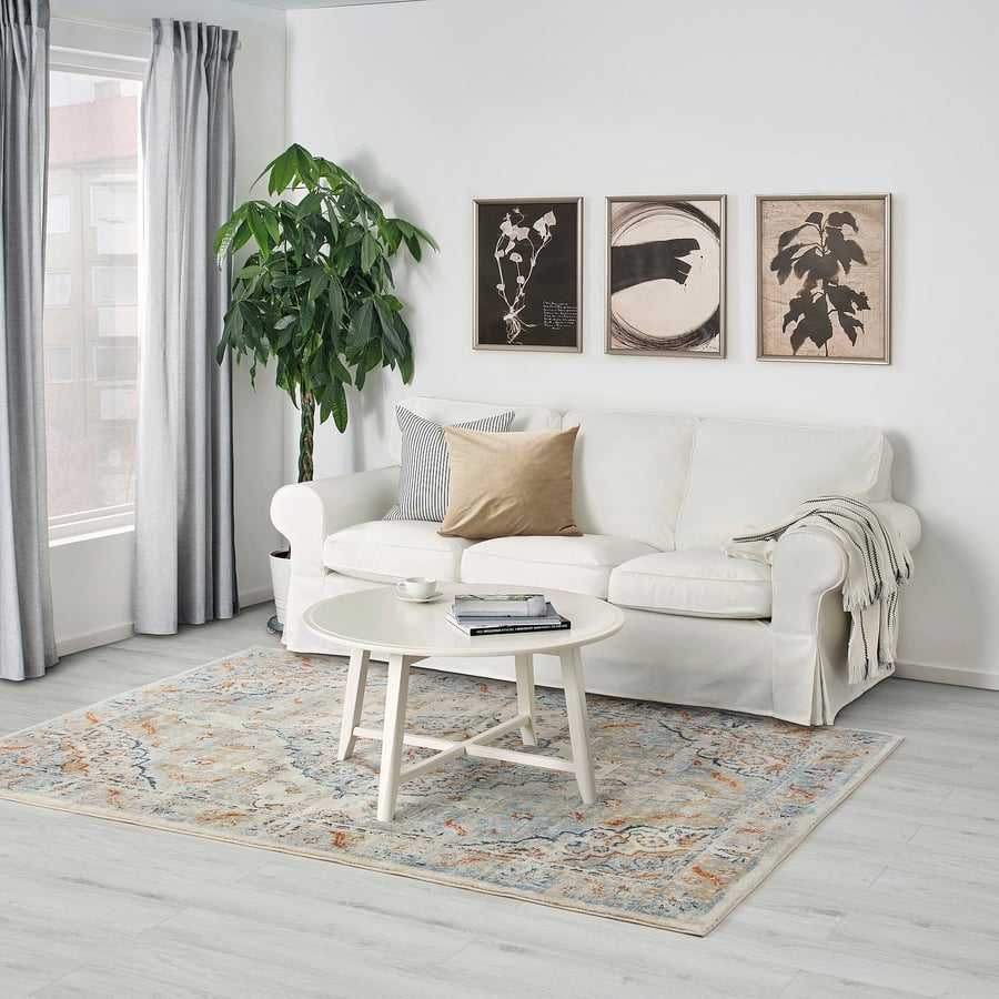 ONSEVIG rug, low pile, multicolour, 160x235 cm - IKEA