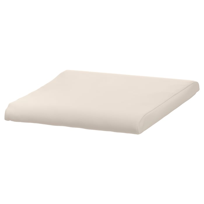 POÄNG footstool cushion, Glose eggshell - IKEA