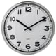 PUGG wall clock, stainless steel, 32 cm - IKEA