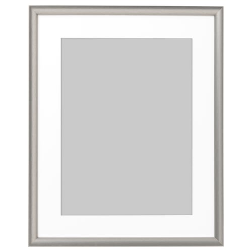 SILVERHÖJDEN frame, silver-colour, 40x50 cm - IKEA
