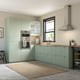 STENSUND 2-p door f corner base cabinet set, light green, 25x80 cm - IKEA