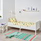 SUNDVIK extendable bed, white, 80x200 cm - IKEA