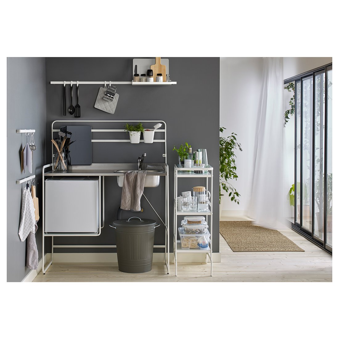 SUNNERSTA container, white, 12x11 cm - IKEA