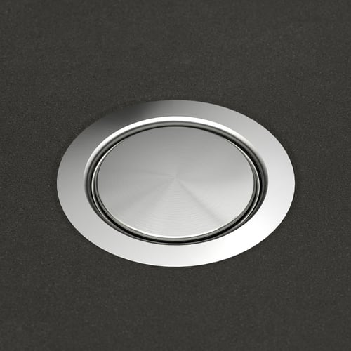 TALLSJÖN sink bowl w visible front, dark grey/stone effect, 80x65 cm - IKEA