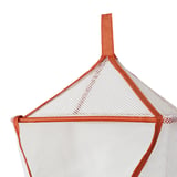 TIGERFINK storage with 5 compartments, beige/orange - IKEA