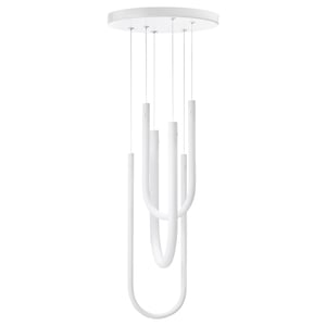 VARMBLIXT LED pendant lamp, white frosted glass - IKEA