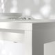 VIHALS table, white/white, 74x74 cm - IKEA