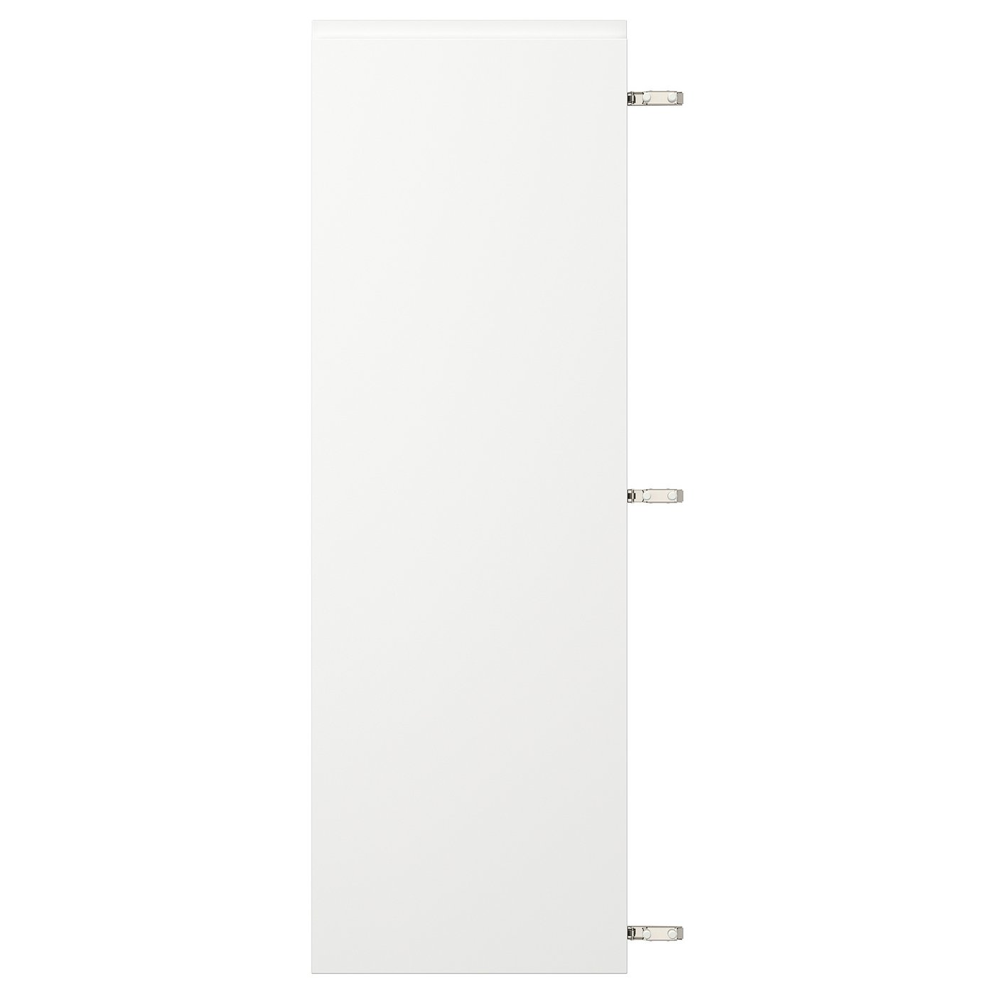 VOXTORP door with hinges, matt white, 40x120 cm - IKEA