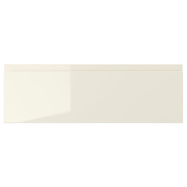 VOXTORP drawer front, high-gloss light beige, 60x20 cm - IKEA