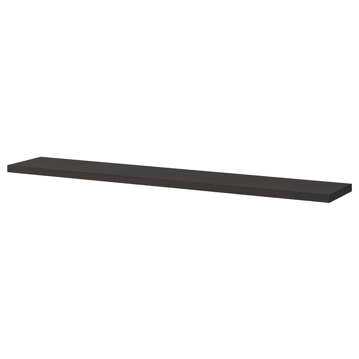 Ikea Regalbrett Schwarz