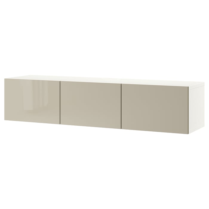 Imagedetailbesta Tv Bank Mit Schubladen Wei Selsviken Hochglanz Beige Ikea 2022 09 01817332