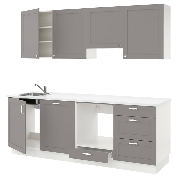 Kuchenzeile Ohne Oberschranke Ikea