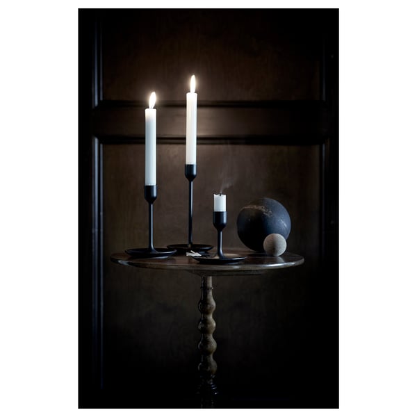 Ikea Kerzenstander Schwarz