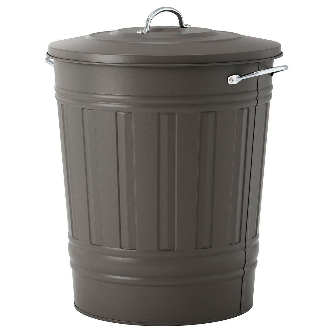 KNODD Tonne mit Deckel, grau. Heute noch kaufen - IKEA Österreich
