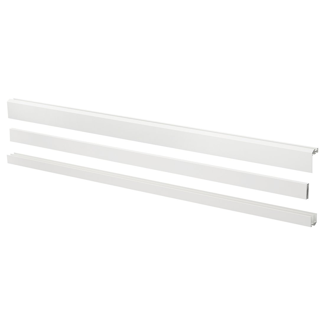 LARKOLLEN Schiene/Schiebetürenbeschlag, weiß, 80 cm - IKEA Österreich