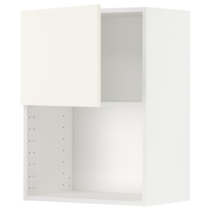 METOD Wandschrank für Mikrowellenherd, weiß/Vallstena weiß, 60x80 cm - IKEA Österreich