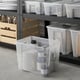 SAMLA Box, transparent, 39x28x28 cm/22 l - IKEA Österreich