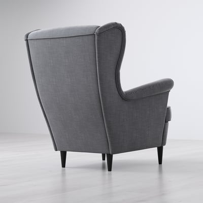 Ikea Ohrensessel Grau