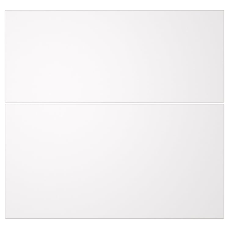 APLARED deep drawer front, set of 2, white, 60x57 cm - IKEA Austria