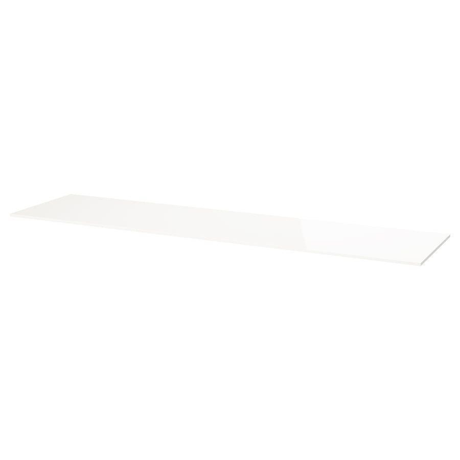 BESTÅ top panel, high-gloss white, 180x42 cm - IKEA Austria