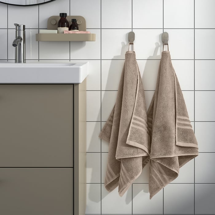 BROKGLIM hand towel, beige, 50x100 cm - IKEA Austria