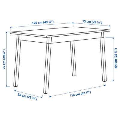 PINNTORP / PERJOHAN table with 2 chairs and bench - IKEA Austria