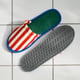SKOGSSALLAT slippers, red/white/striped, L/XL - IKEA Austria