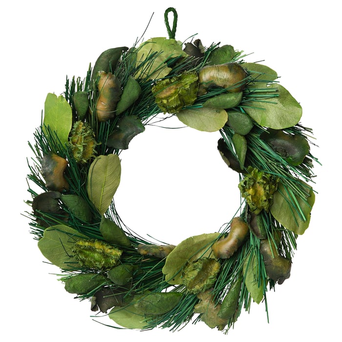 VINTERFINT wreath, green, 25 cm - IKEA Austria