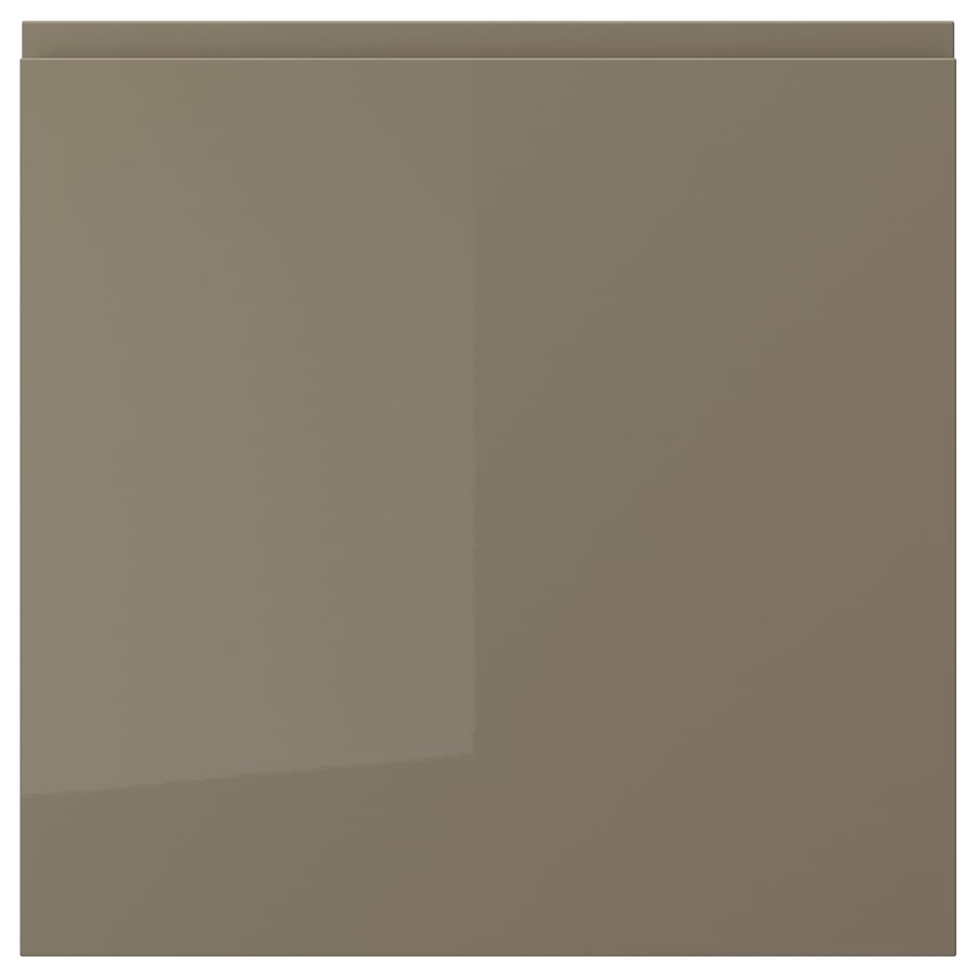 VOXTORP door, high-gloss dark grey-brown, 60x60 cm - IKEA Austria